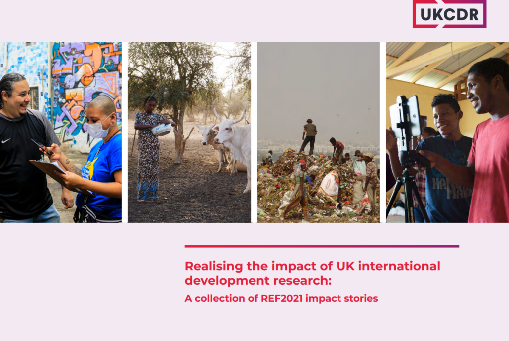Realising the impact of UK international development research: A ...